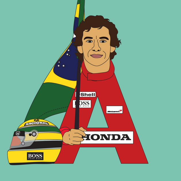 F1 Legends Alphabet Book – State of Kid